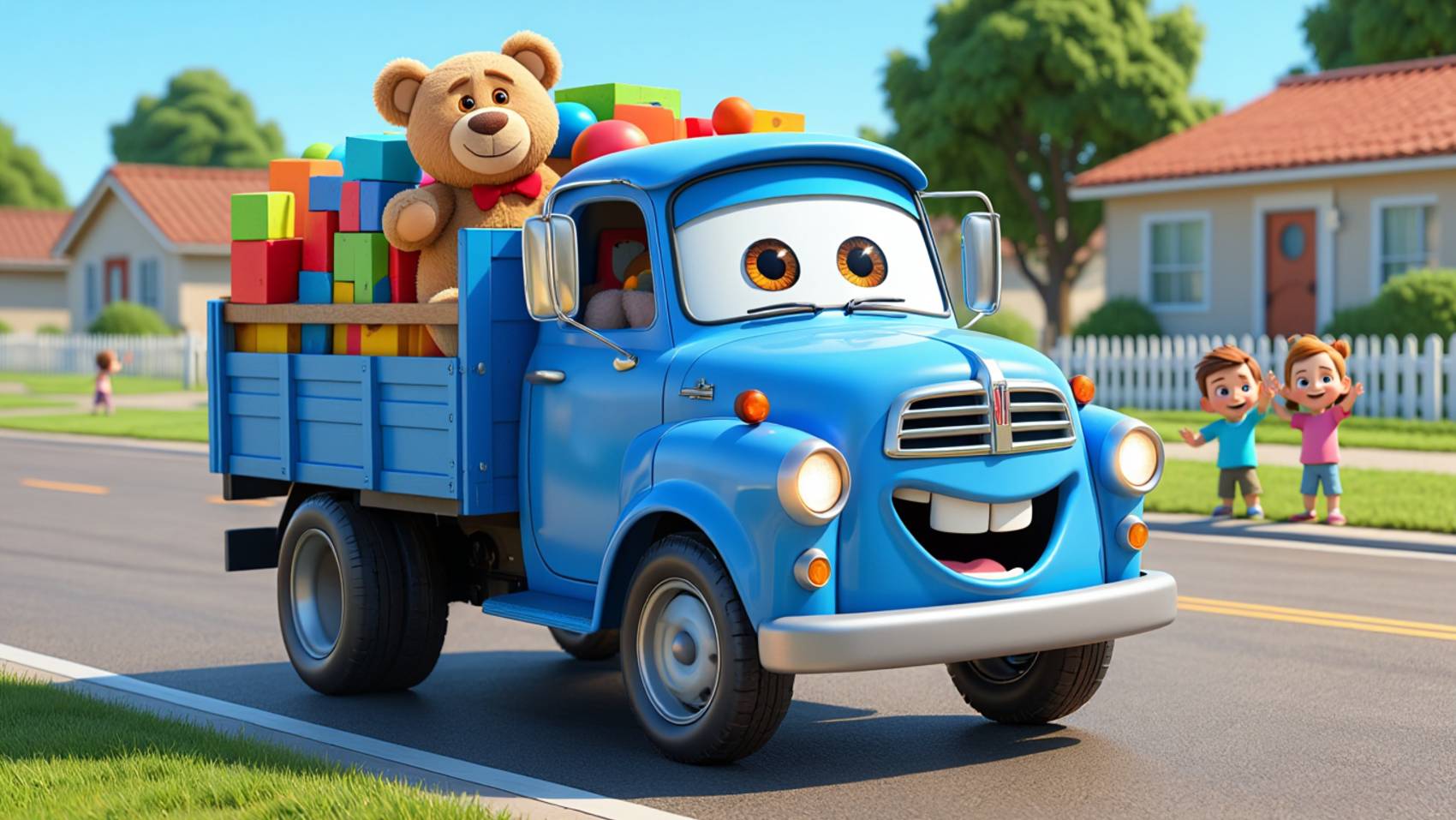 Песенка про грузовичок