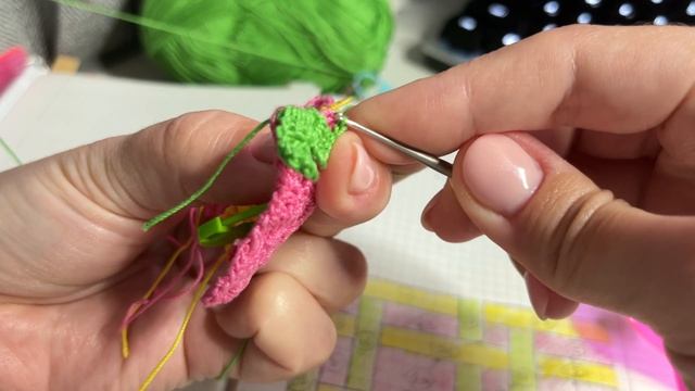 С2С вязание блоками (часть 2)