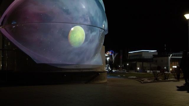 Космический световой маршрут. Репортаж. г.Калуга, 12-15 апреля 2025 г