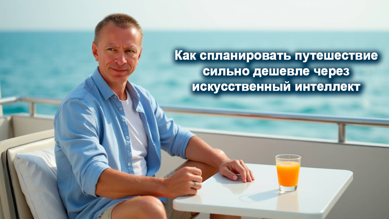 Как спланировать путешествие сильно дешевле через искусственный интеллект