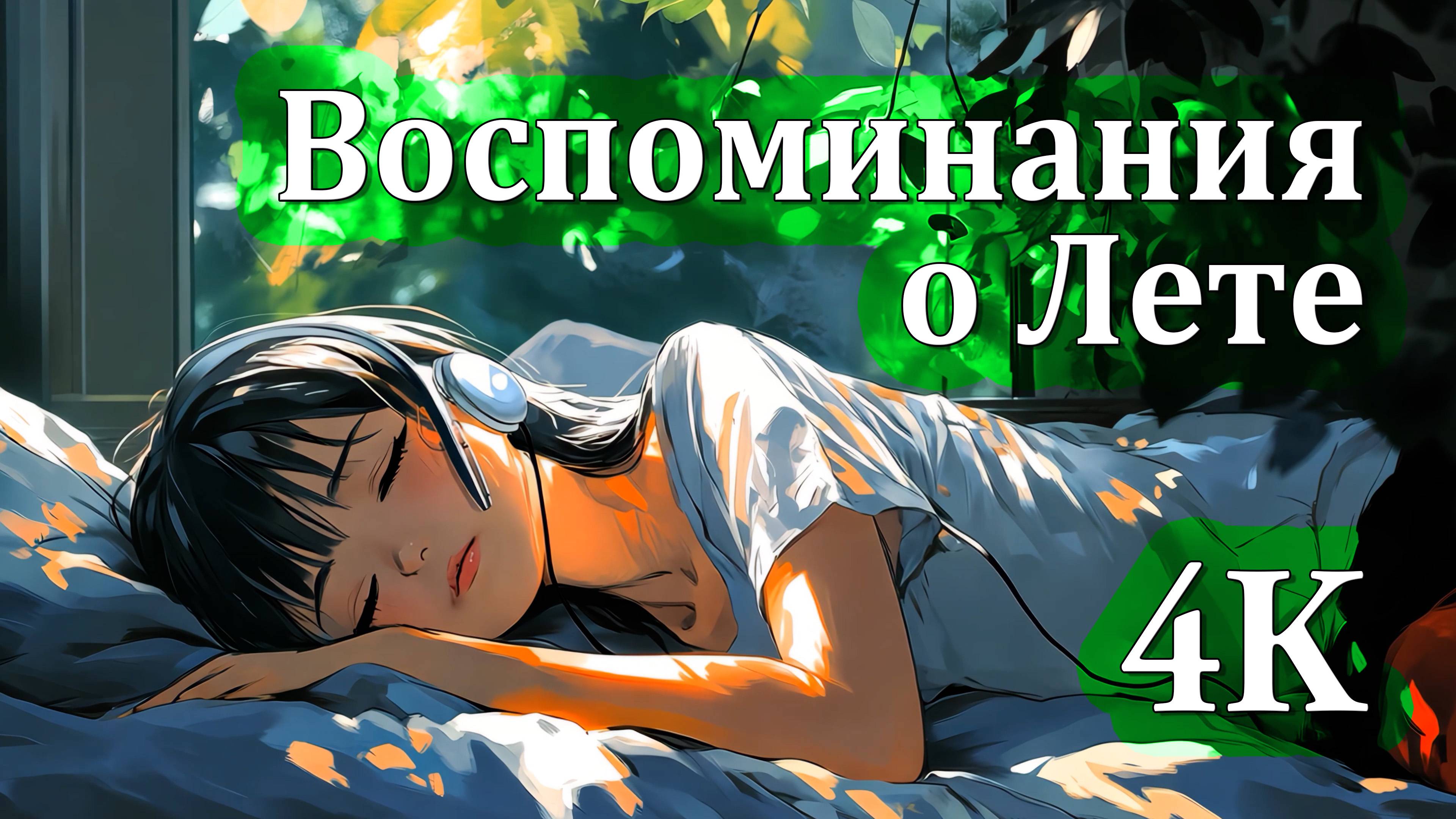 4К Воспоминания о Лете | Аниме-История Любви для Спокойного Сна и Мечтаний 💖🌼💖