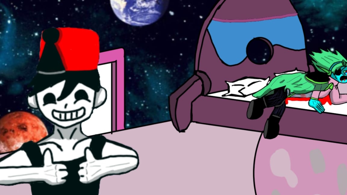 Битва с капитаном космопиратов (Омори#8)