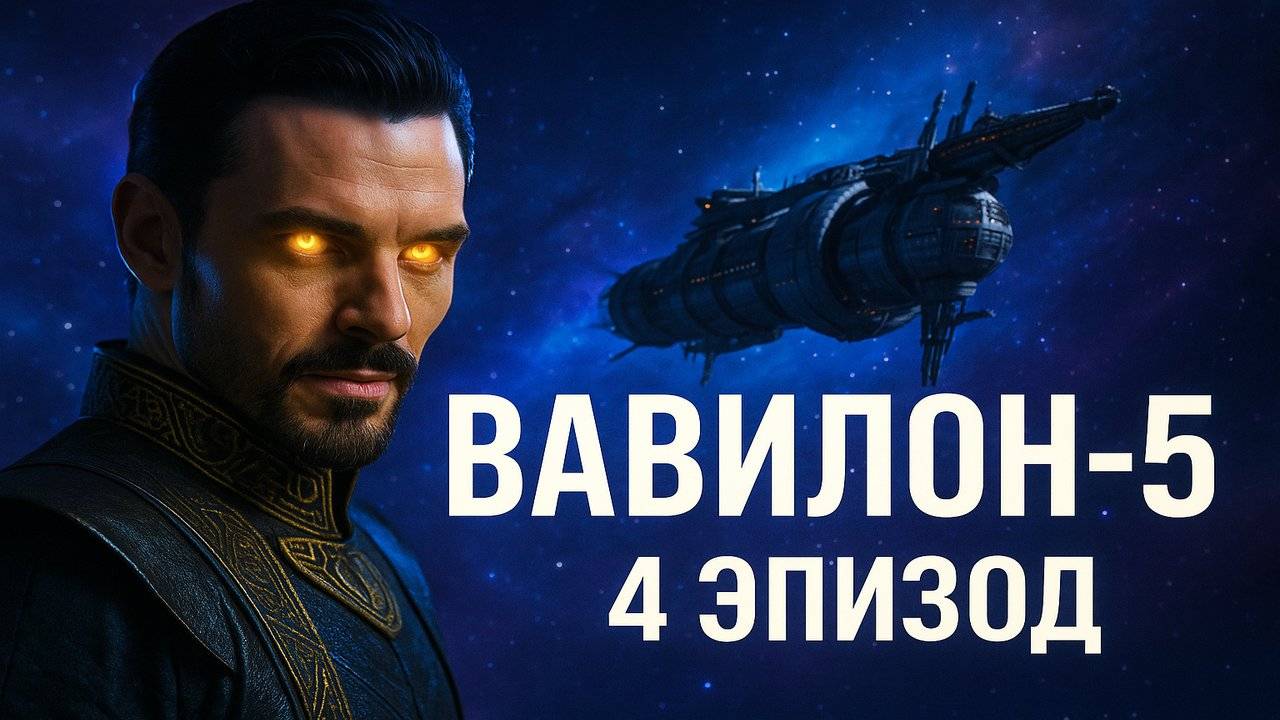 Вавилон-5: Тайны и Интриги на Космической Станции. 4 Эпизод. Космическая Научная Фантастика.