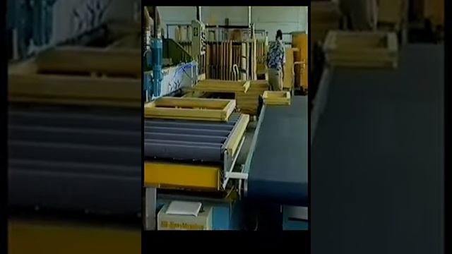 Линия шлифования окон из массива