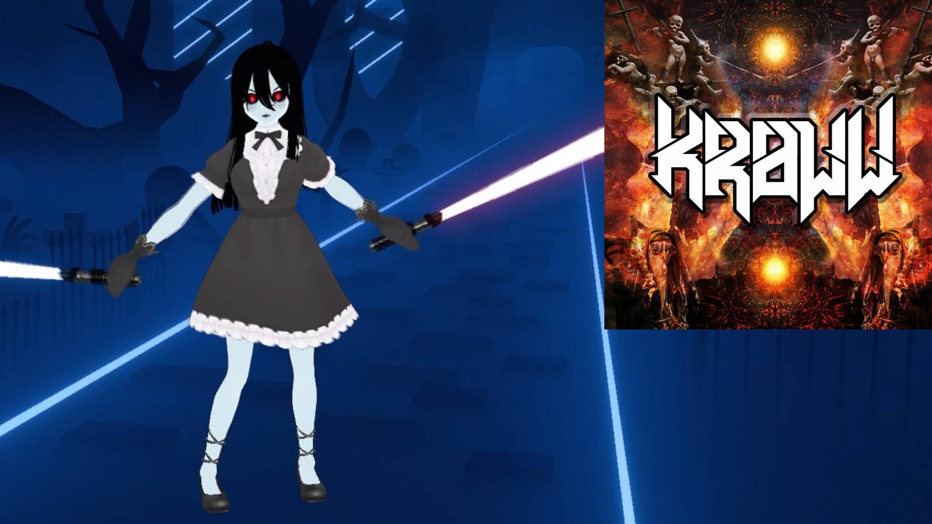 MY FAVORITE 👉 KROWW - Disasterpiece [ HORROR MUSIC in Beat Saber ]