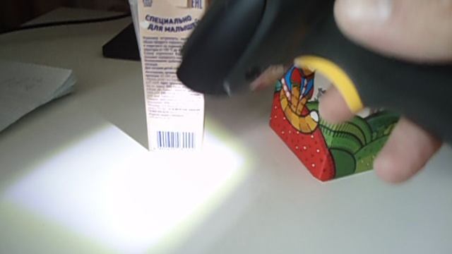 Сканер штрих-кода SUNLUX XL-3200A USB (2D) с подставкой