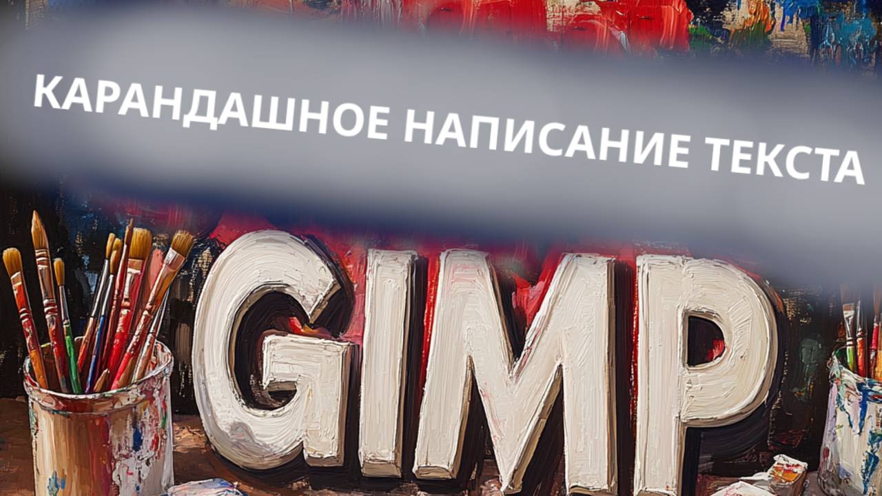 Тема: Карандашное написание текста