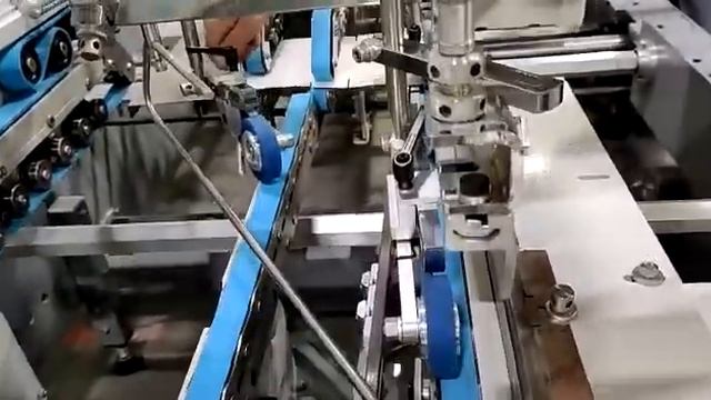 Фальцесклейка GALAXY-1100 Supreme - настройка на работу с поворотом коробки на 90 градусов