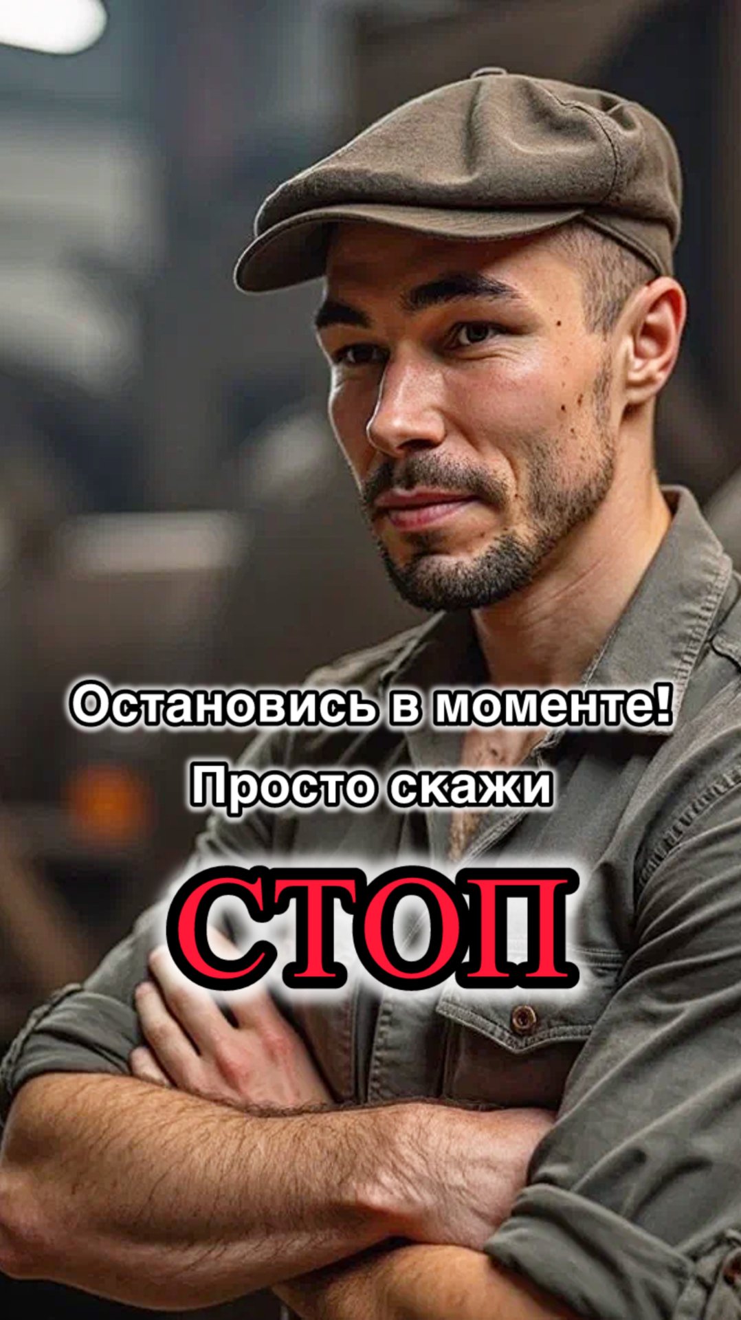 Остановись в моменте!
Просто скажи СТОП!