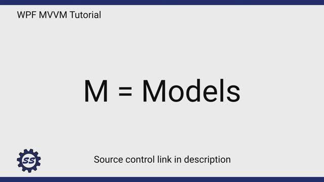 01. Models - WPF MVVM TUTORIAL #1 [fZxZswmC_BY]