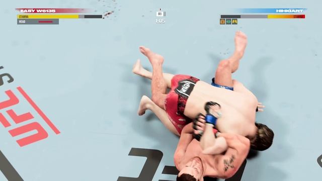 ЮФС 5. Эксклюзив онлайн. Джастин Гейджи Пэдди Пимблетт. Гейджи сбежал в страхе