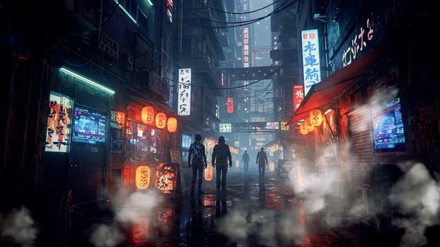 Night Life 2264 (Sci-fi Ambient Guitar Soundscape)