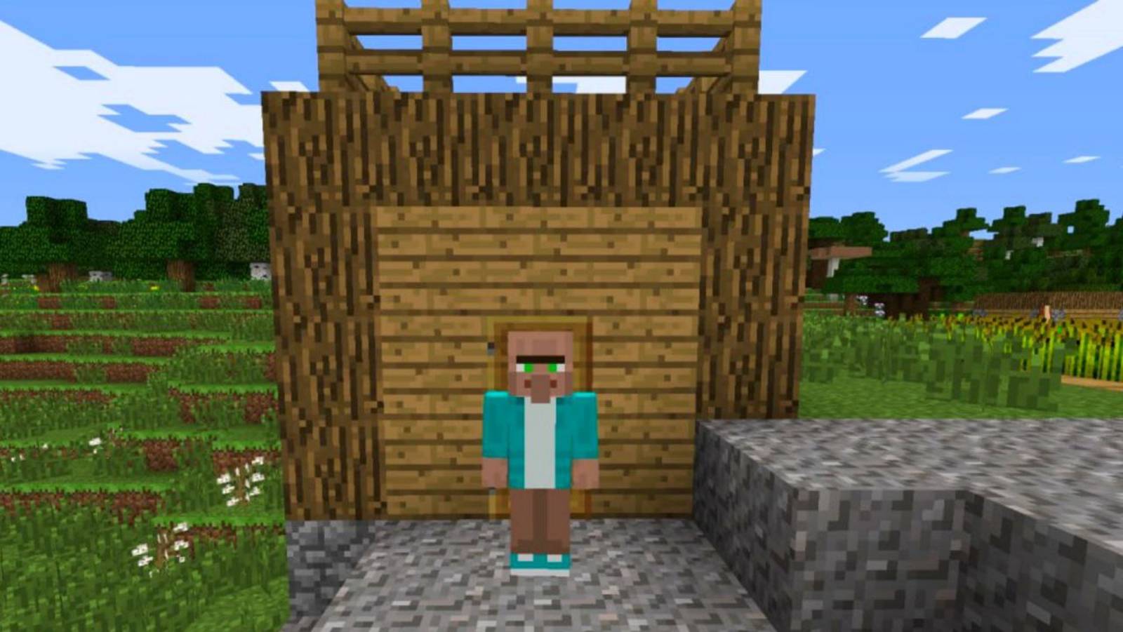 Ролики Майнкрафт но я стал жителем #36