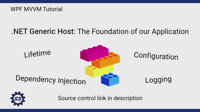 09. .NET Generic Host - WPF MVVM TUTORIAL #9 [dgJ1nS2CLpQ]