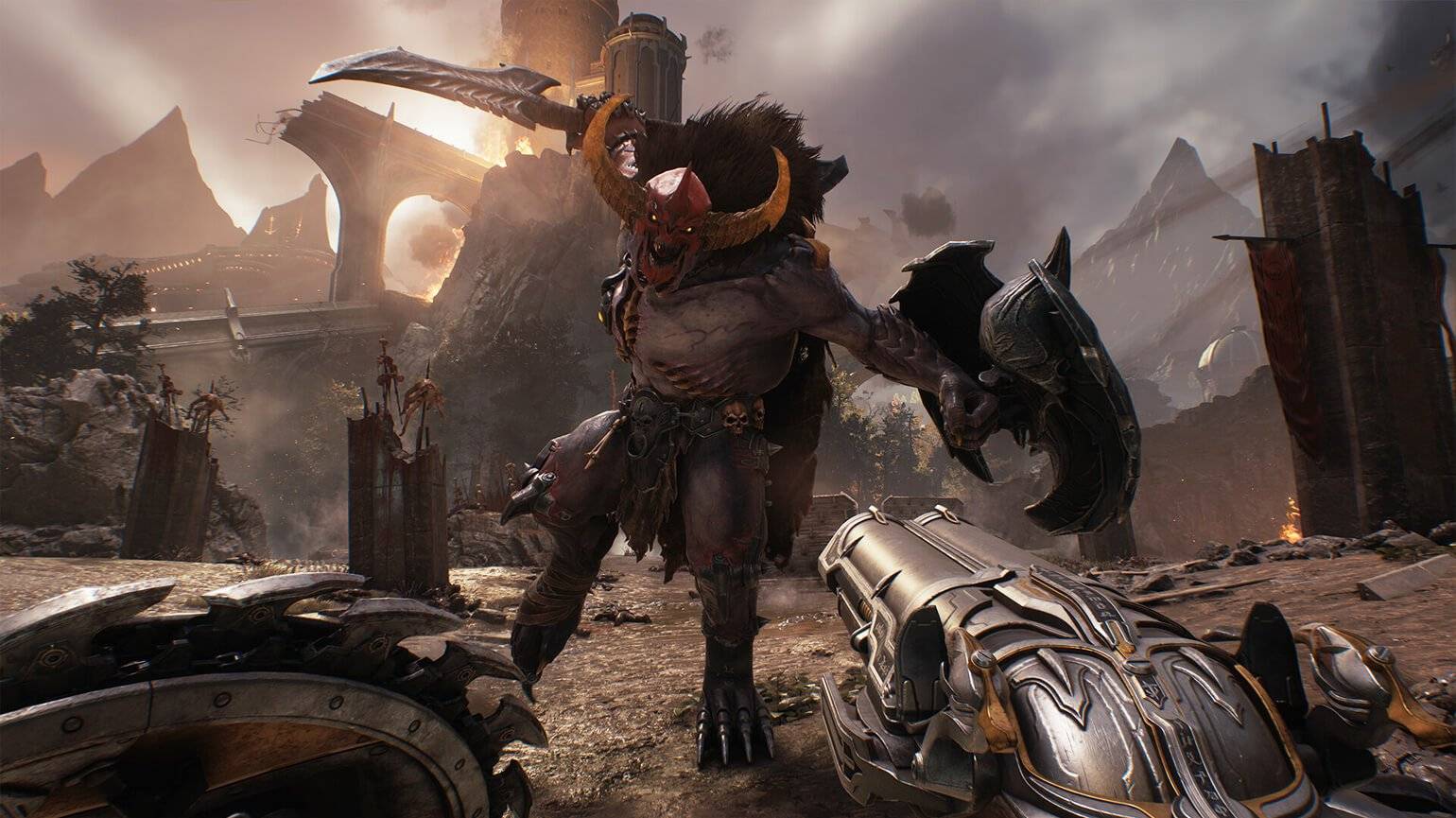 DOOM_ The Dark Ages ▶глава7(ОСАДА часть-2)