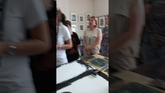 Ч. 1. Экскурсия в мастерскую графика Антона Тхоренко