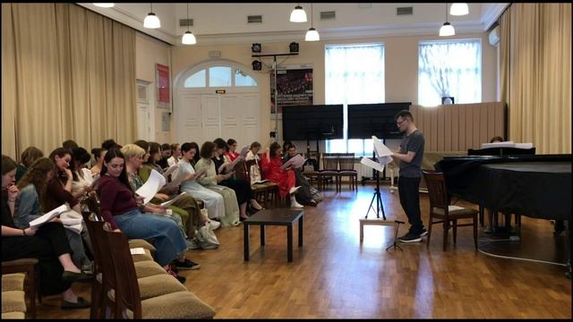 Открытая репетиция 03.07.25 (Летняя школа: Хоровая лаборатория XXI век). «Хиросима»