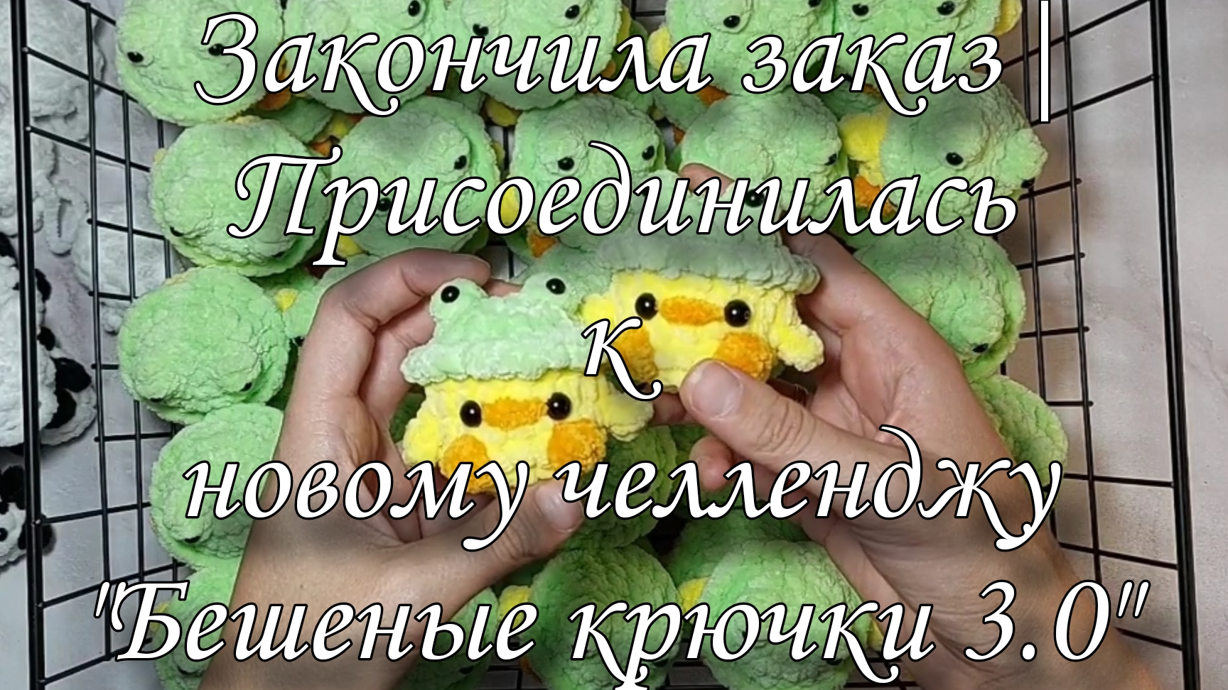 Закончила заказ | Присоединилась к новому челленжду "Бешеные крючки 3.0"