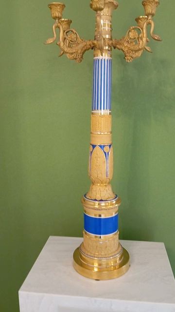 Канделябры министерского сервиза. Императорский фарфоровый завод.