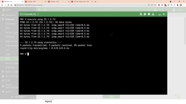 FortiGate and BGP - Fortinet NSE 4 - FortiOS 7.x _ CBT Nuggets