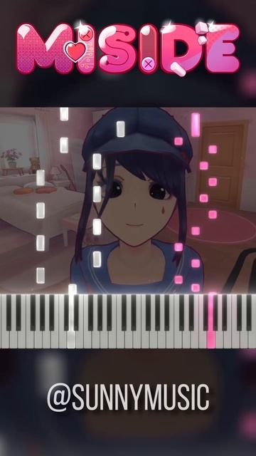 Mita Cap (MiSide) 【 Piano / SHORTS 】 #MiSide #Synthesia