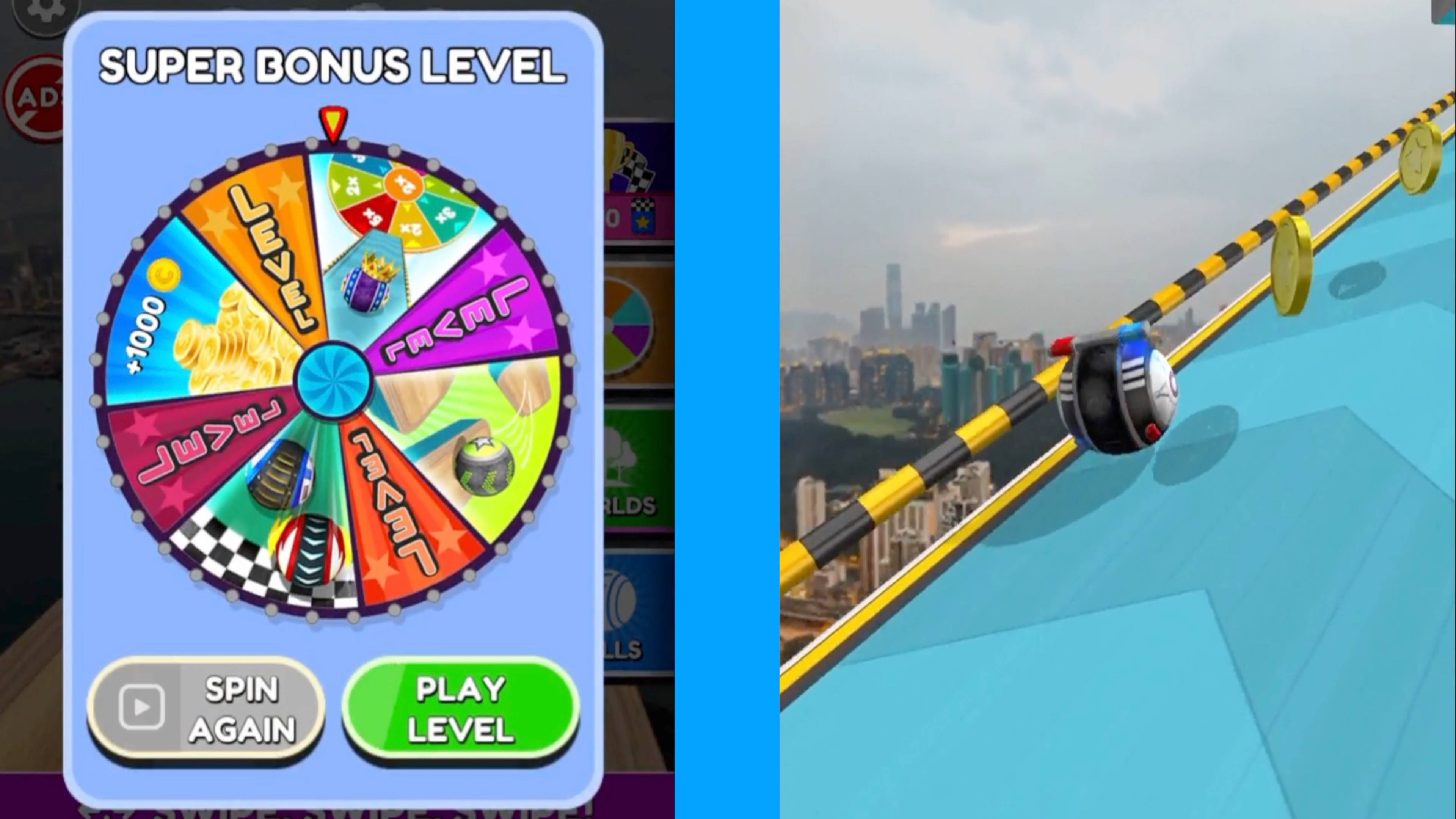 Going balls All Levels Gameplay IOS Android Going Balls level 775 Spin Super bonus level