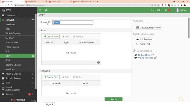 FortiGate and OSPF - Fortinet NSE 4 - FortiOS 7.x _ CBT Nuggets