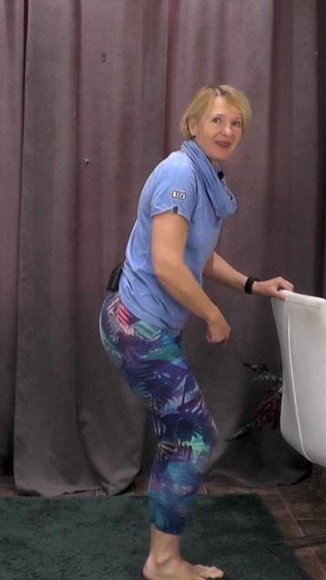 Простое и эффективное упражнение на ягодичные