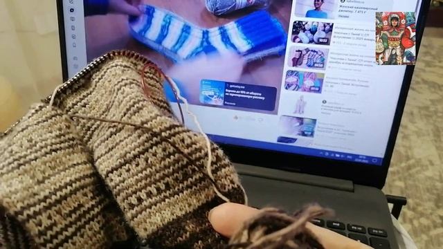 СП Носочки с Таней.2025. Полное собрание видео связанных носочков в проекте.