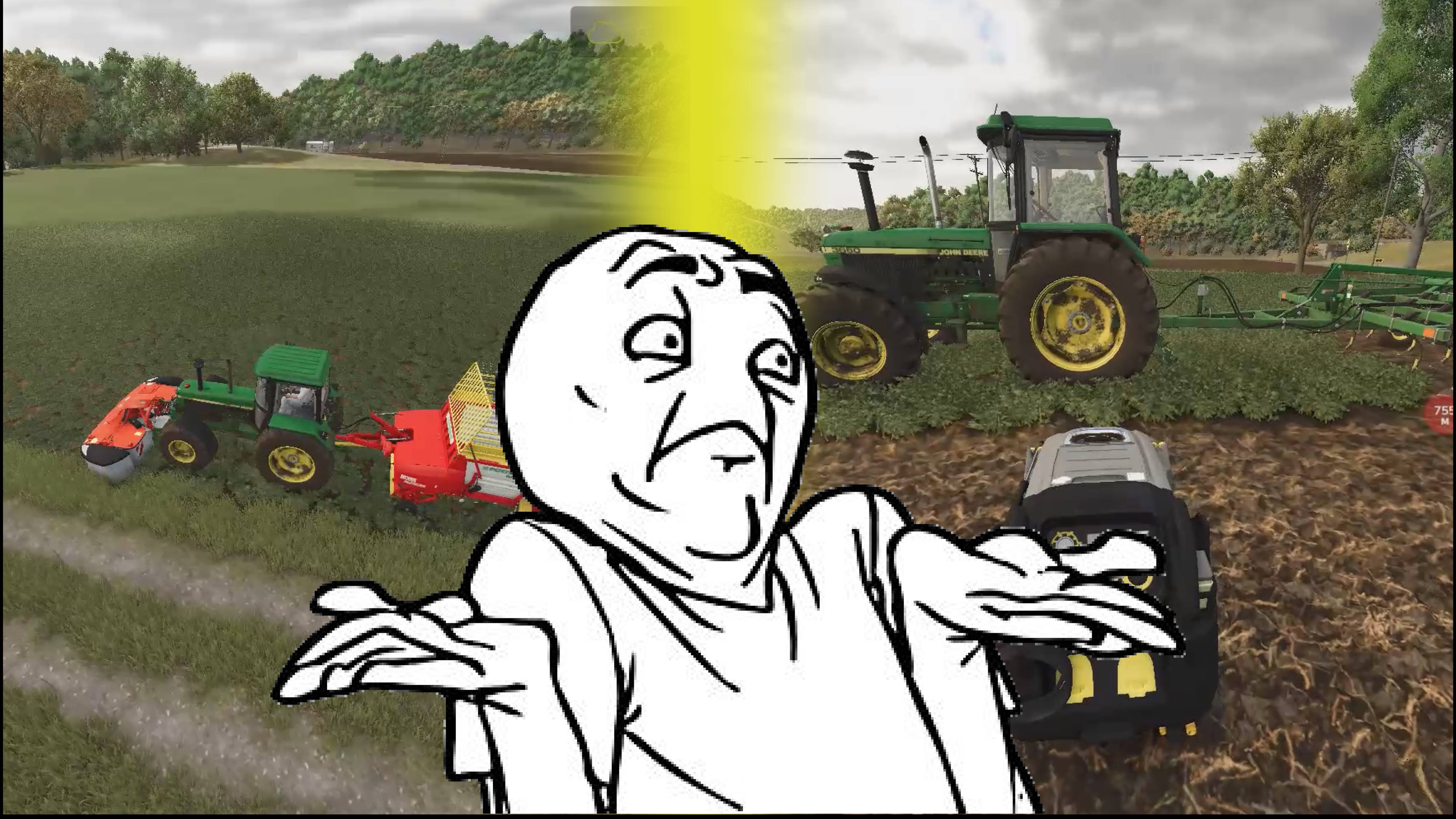 ТРАВА НЕ КОСИТСЯ, ТРАКТОРА НЕ МОЮТСЯ - Farming Simulator 2025 - ЧАСТЬ 2