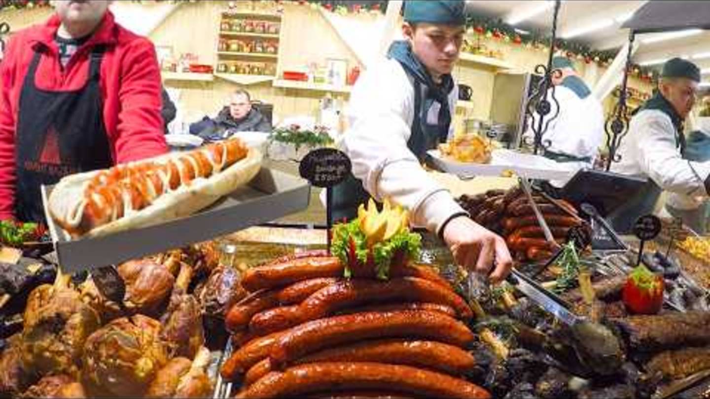 Уличная еда Венгрии