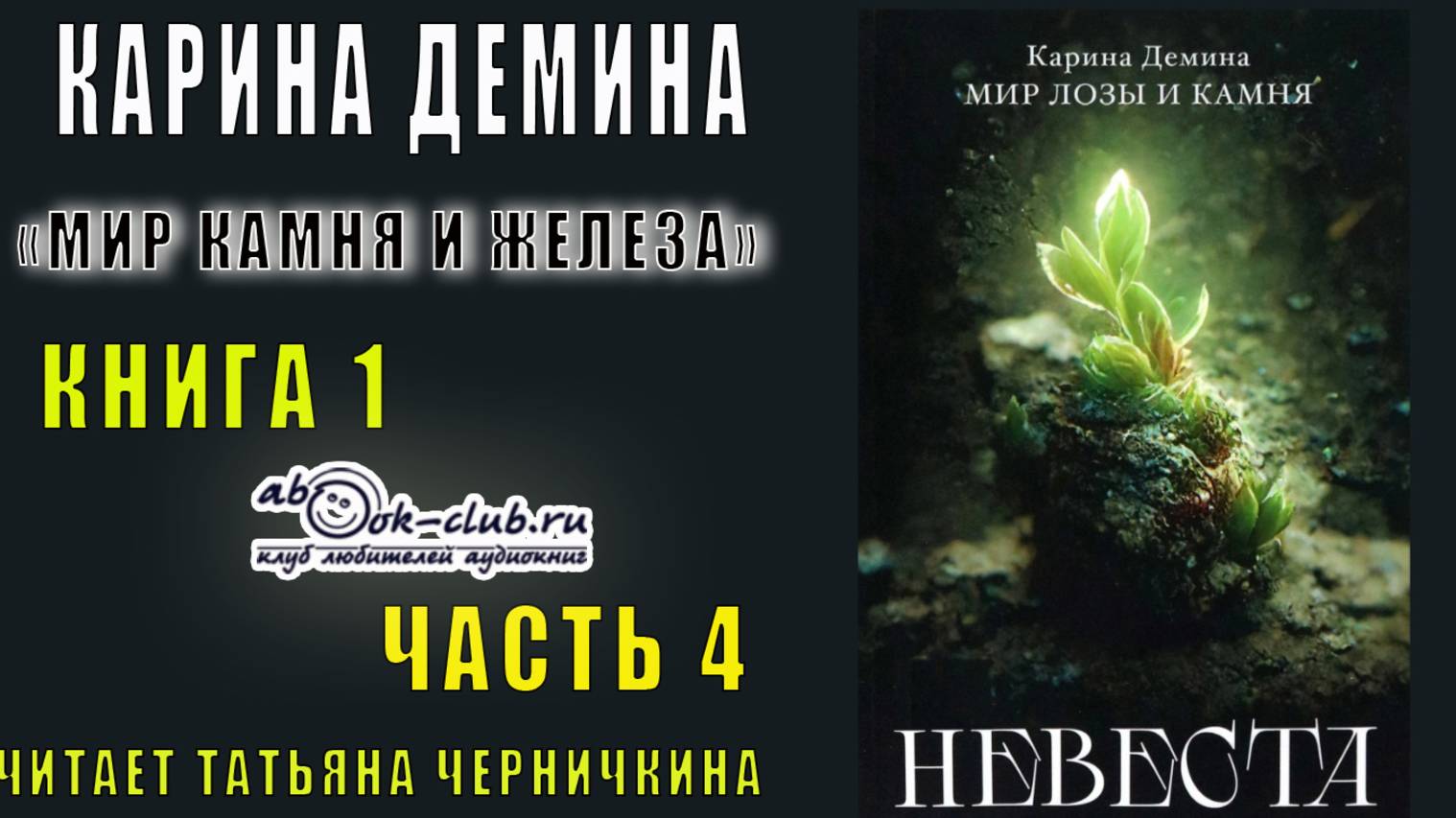 Карина Дёмина «Мир камня и железа» (книга 1) «Невеста» (часть 4)