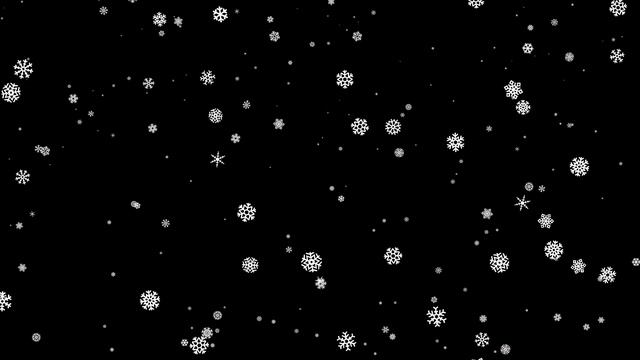 Фон-маска. Снежинки 8