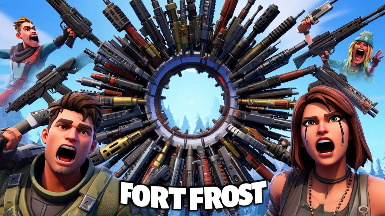 Фортнайт Челлендж в Нулевой высоте, Только Пистолеты. Fortnite
