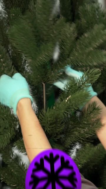 Ель каркасная МЕЛИССА литые ветки_1