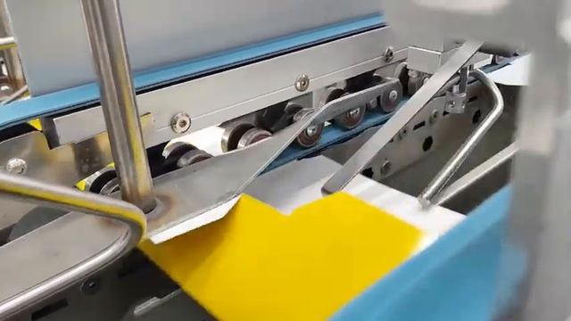 Настройка ф-склейки GALAXY 1100 Supreme на склейку широкой коробки с самораскладным дном на 3 точки