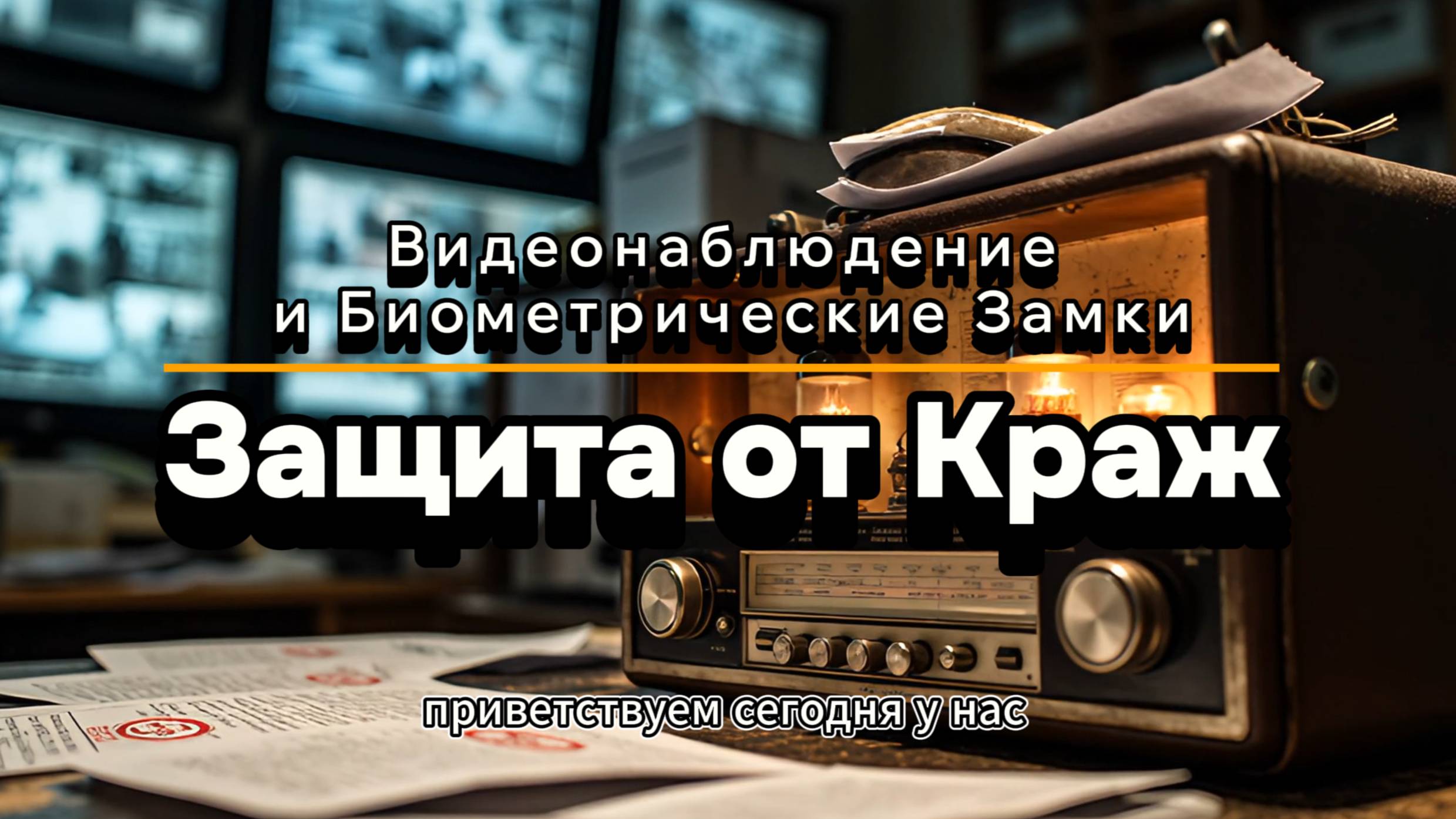 Защита от Краж: Видеонаблюдение и Биометрические Замки