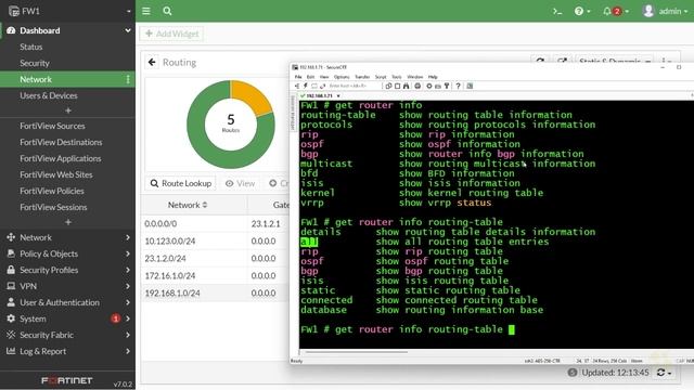 Directly Connected Networks - Fortinet NSE 4 - FortiOS 7.x _ CBT Nuggets