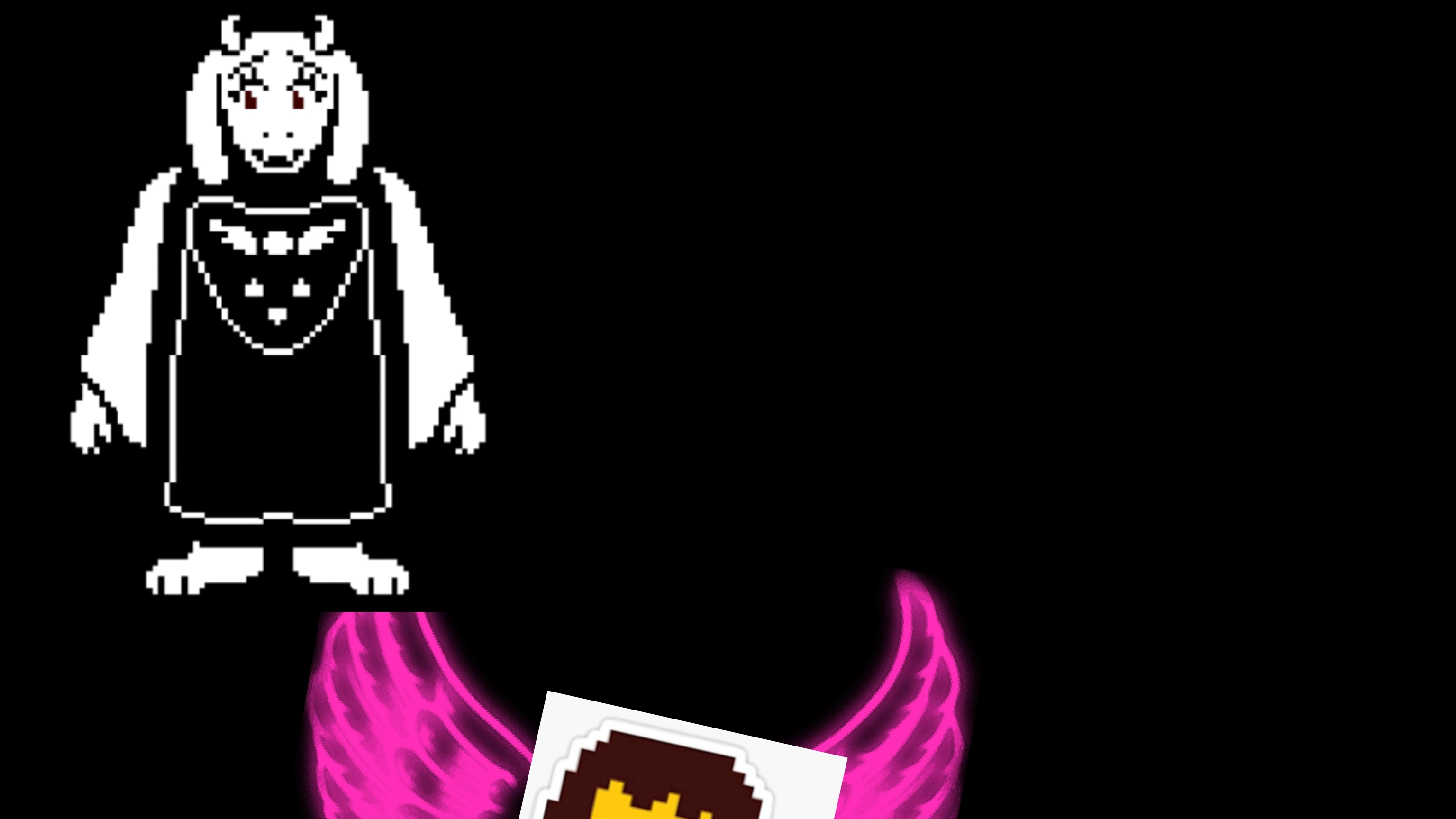 играю в андертейл битва с ТОРИЭЛ 1#