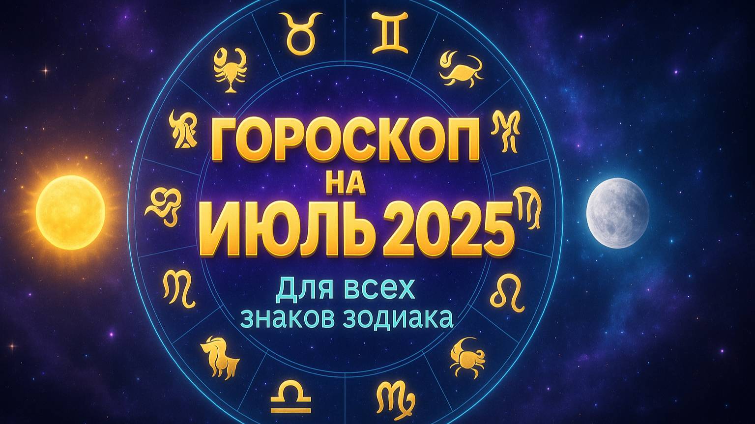 🔮 Гороскоп на ИЮЛЬ 2025 для всех знаков зодиака — Что принесёт этот месяц?