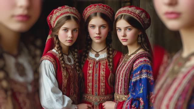 69 ТРИ ДОЧЕРИ - татарская народная сказка - читает Татьяна Кривцова