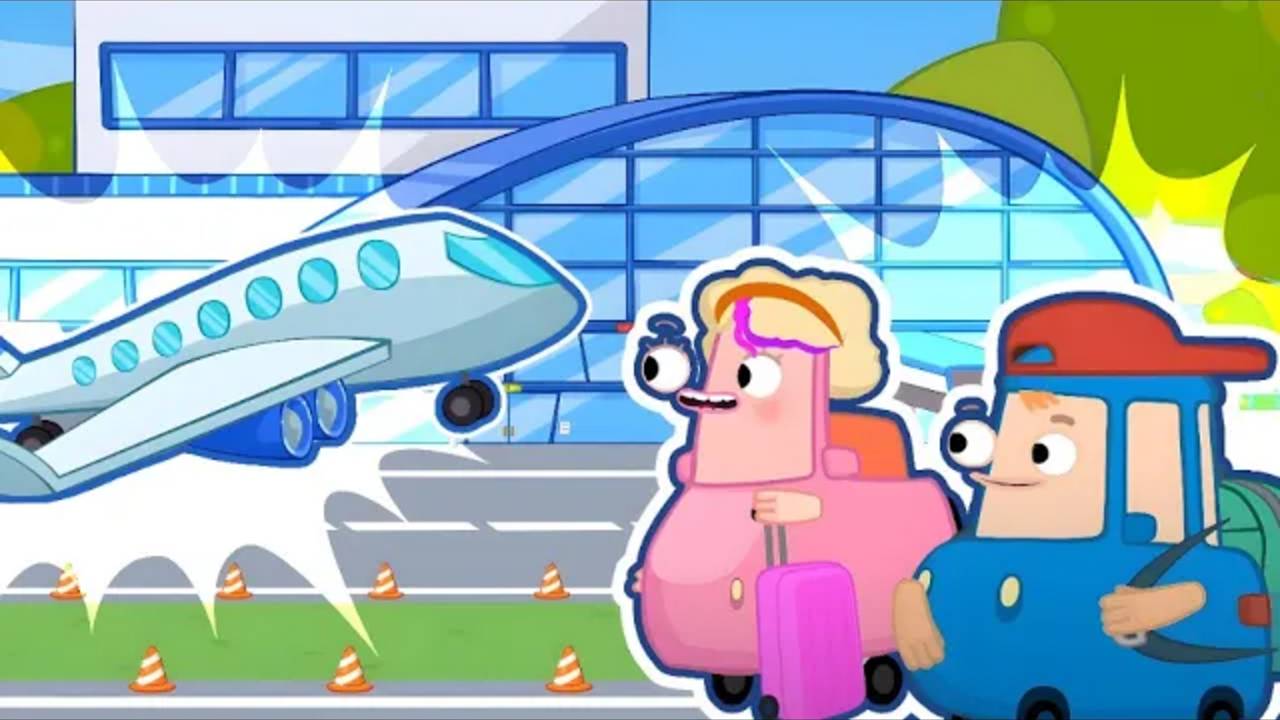 Вилзи летят на МОРЕ! Весёлые приключения в аэропорту и не только!