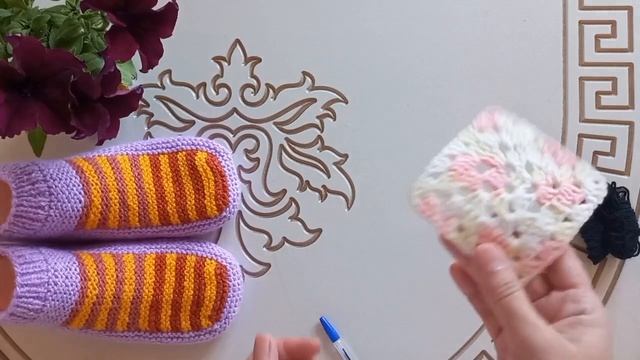 Остатки пряжи в дело, май 2024