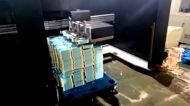 RotoLINE AUTO автомат бланкировки с автоподатчиком и укладкой на паллет