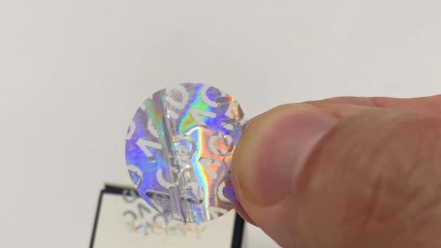 🏷 Несъемные наклейки с VOID-эффектом от Типографии КАСП