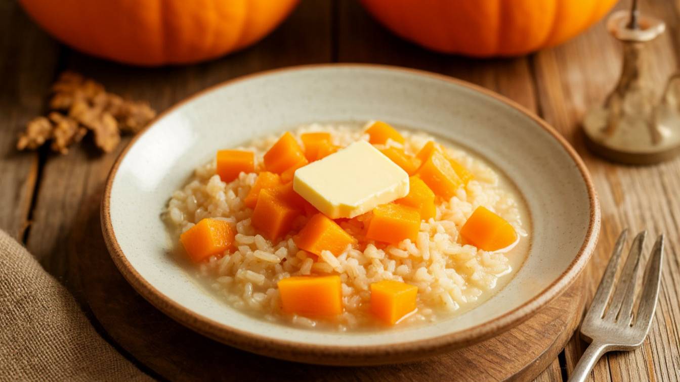 РИСОВАЯ КАША С ТЫКВОЙ. Рецепт СССР. Быстрый, вкусный и полезный завтрак!
