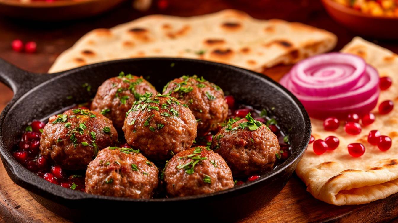 ТАВА-КЕБАБ ( ТЕВА КЕБАБ) Мясные биточки по Азербайджански рецепт.