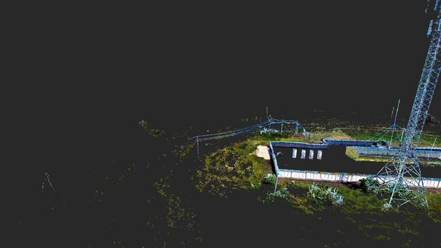 Облако точек с лазерного SLAM сканера NAVMOPO S1 (16 каналов)