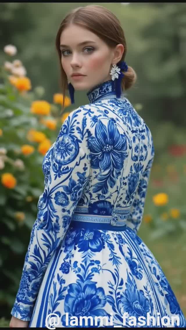 Гжельские мотивы