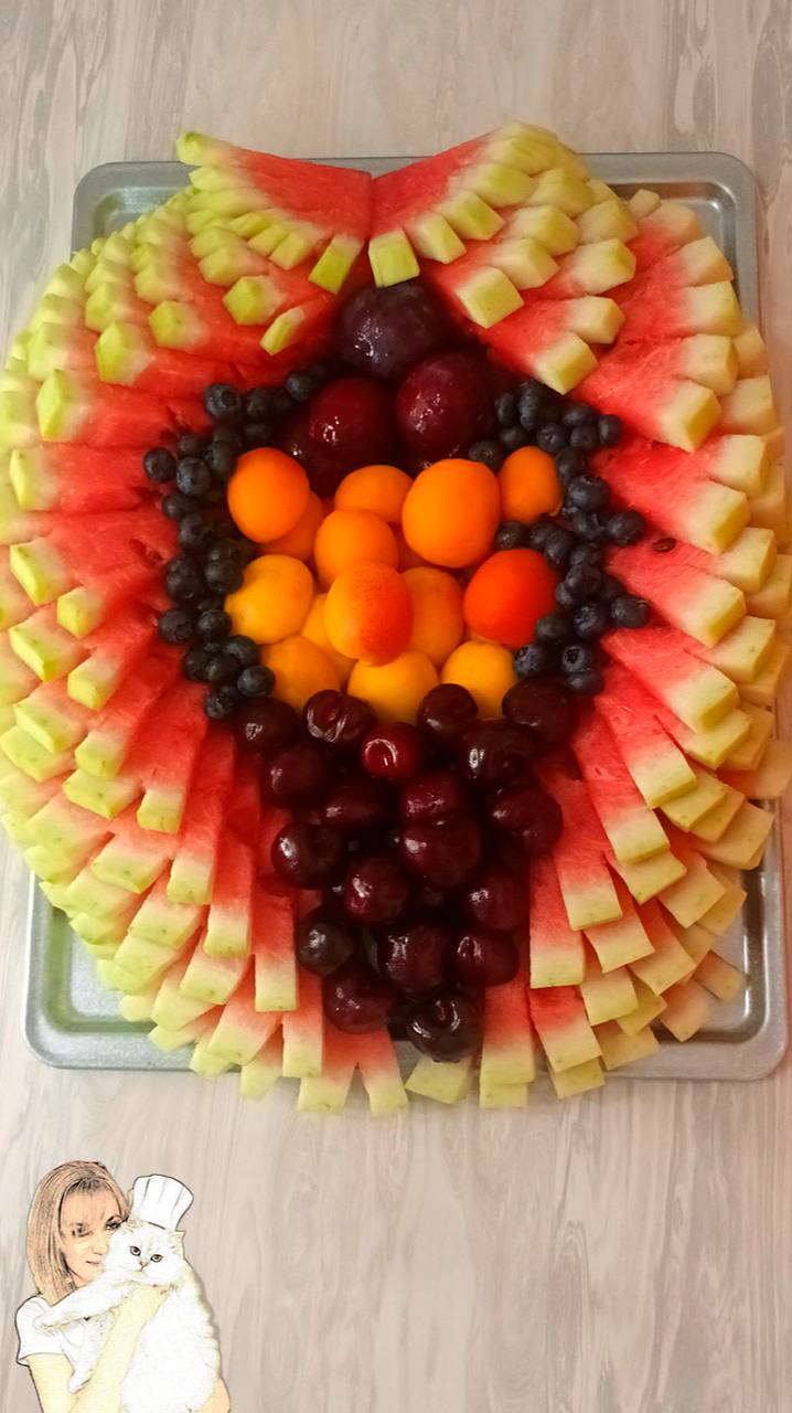 🍉🍒Фруктовая тарелка